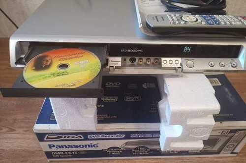 DVD рекордер Panasonic DMR-ES15 кассету VHS цифру