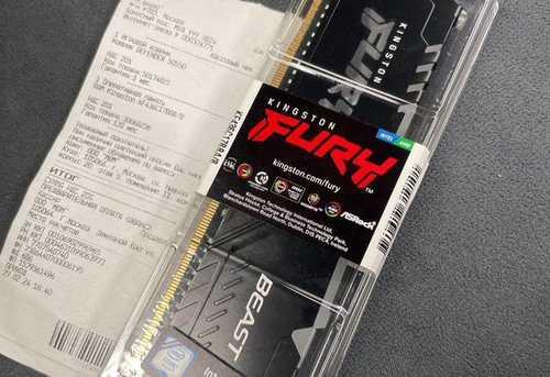 Оперативная память Kingston Fury Beast RGB 16GB