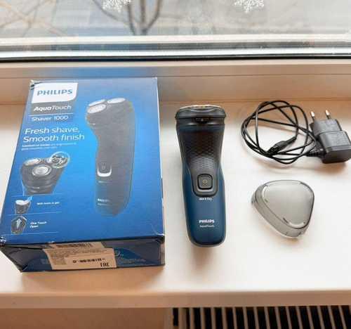 Бритва электрическая philips aquatouch 1000