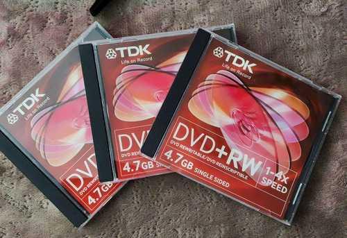 DVD+RW диски болванки