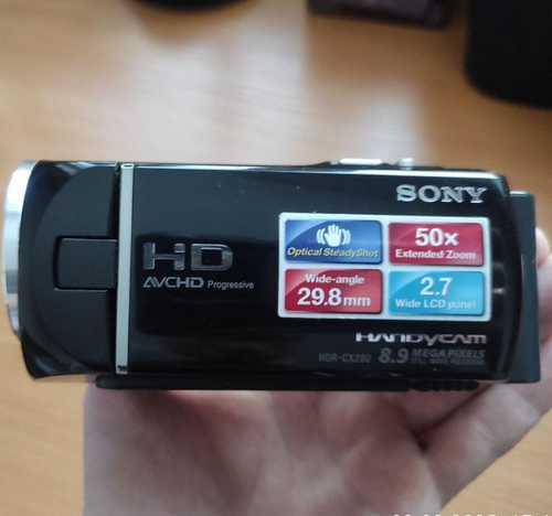 Видеокамера Sony HDR-CX280E