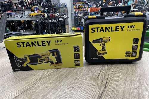 Combo Шуруповерт 18В + Сабельная пила 18В stanley