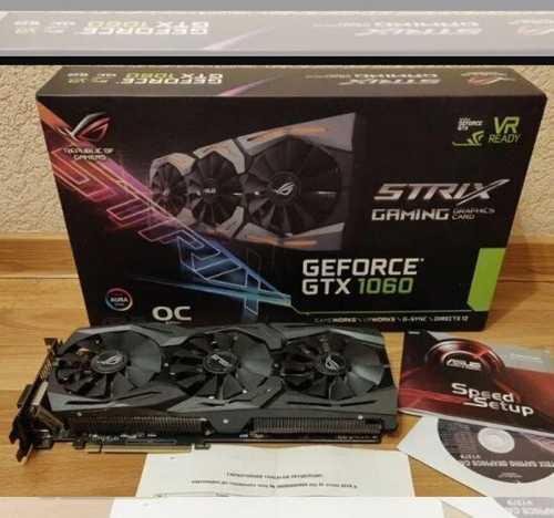 Видеокарта gtx 1060 6gb asus