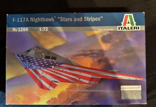 Модель самолета Italeri 1/72 F-117A Nighthawk