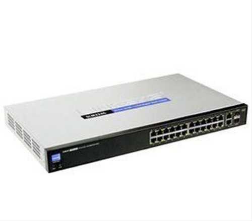 Коммутатор Cisco SLM224G 24-Port 10/100 + 2P