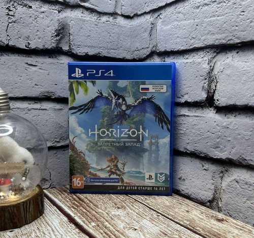 Horizon forbidden west ps4 диск