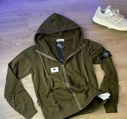 Зип худи stone island * оригинал патч