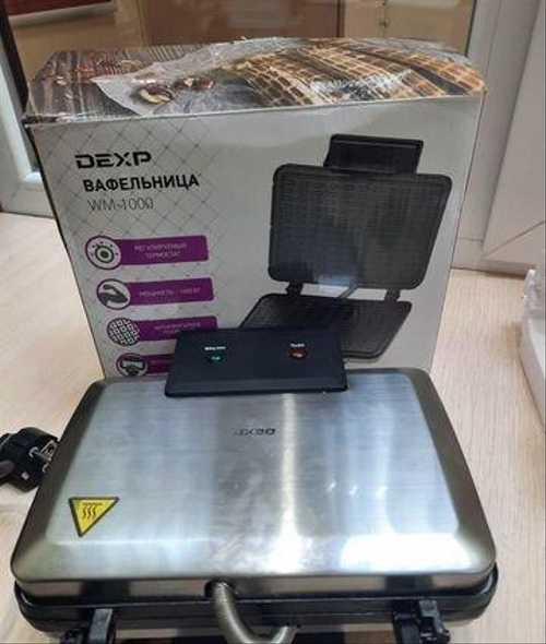 Электрическая вафельница dexp WM-1000 (989)