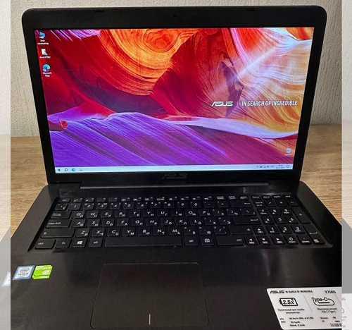 Ноутбук Asus X756UQ 17.3" / i5-6200U / DDR4 4GB