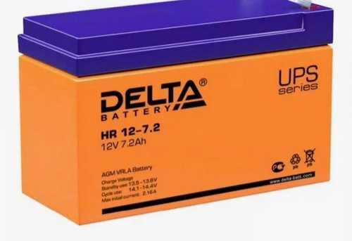 Аккумуляторная батарея delta Battery HR 12-7.2