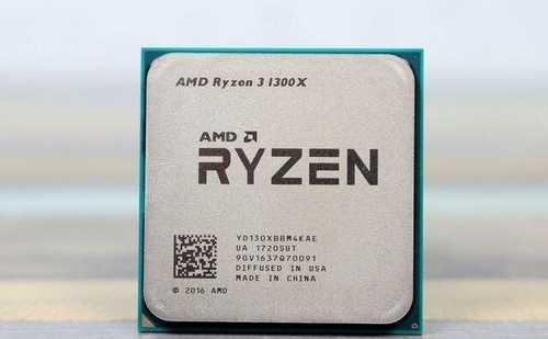 AMD Ryzen 3 1300X (4 ядра до 3.7Ghz) AM4