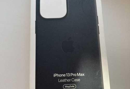Чехол на iPhone 13 pro max Leather Case (Оригинал)