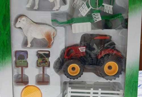 Детские игрушки трактор