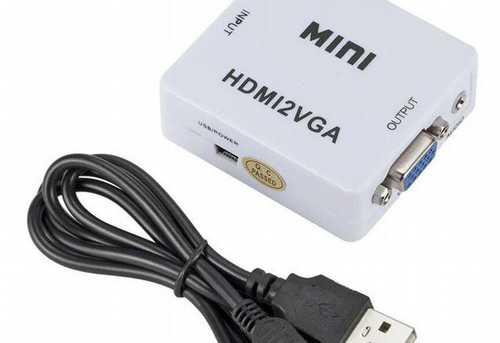 Конвертер сигнала hdmi -VGA (из компа,приставки в