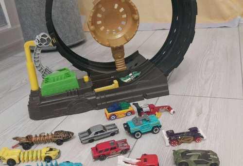 Hot wheels трек мёртвая петля