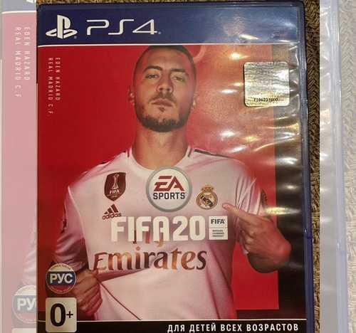 Диски на ps4 fifa 20