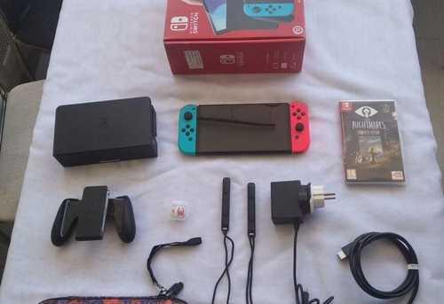 Nintendo Switch oled с играми