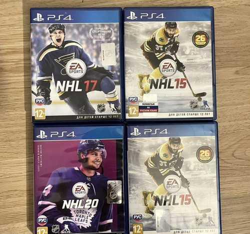 Nhl 20, 17, 15 для ps4