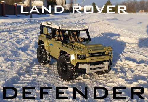 42110 Land rover defender lego RC моторизованный
