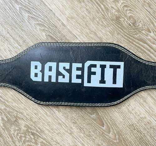 Пояс атлетический basefit S из пресс-кожи