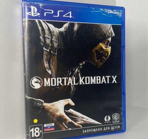 Диск PS4 Mortal Kombat X рус.суб