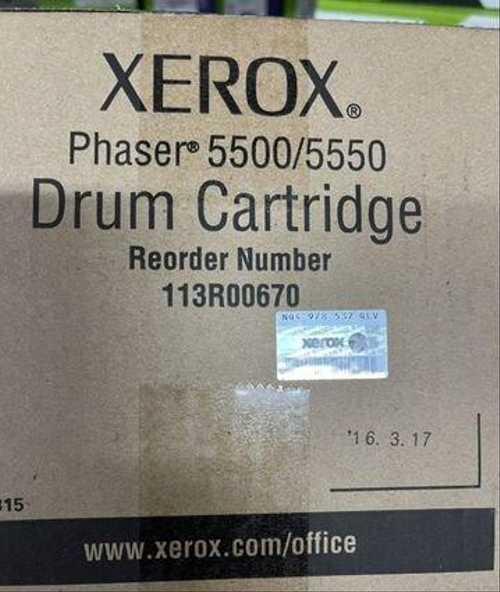 Xerox Drum Cartridge Phaser 5500, 5550, 113R00670