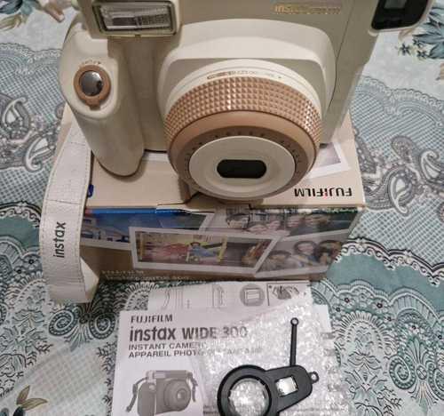 Фотоаппарат Fujifilm instax wide 300 toffee