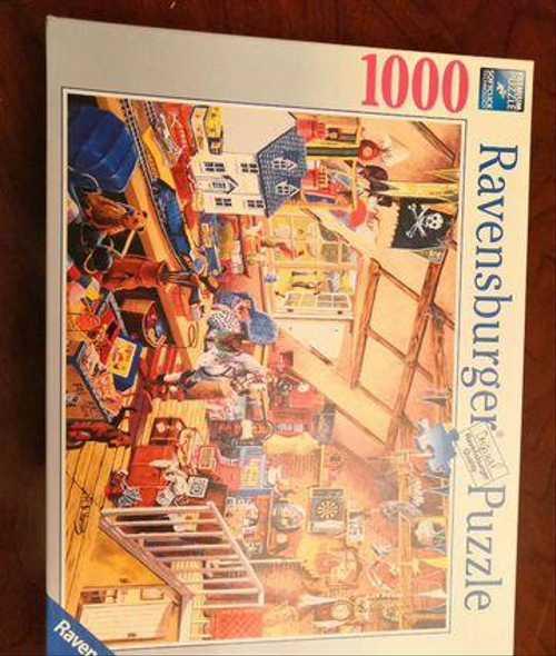 Новогодний пазл Ravensburger 1000 деталей