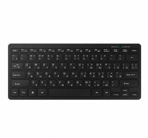 Беспроводная клавиатура Maxvi KWS-03 mini black