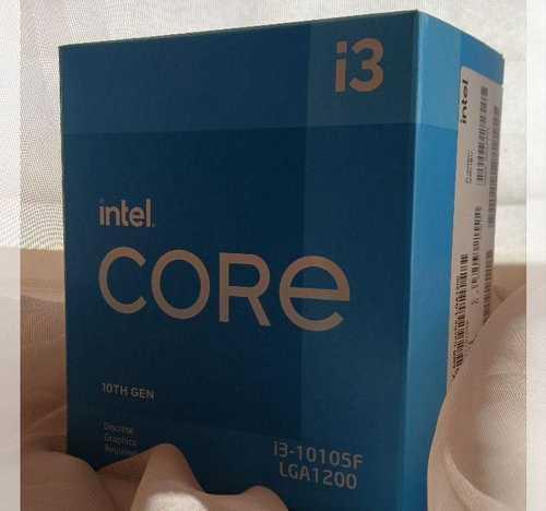 Процессор intel core i3 10105f, 3.7GHZ, LGA120