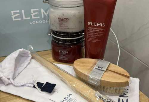 Elemis скраб, щетка для тела, крем