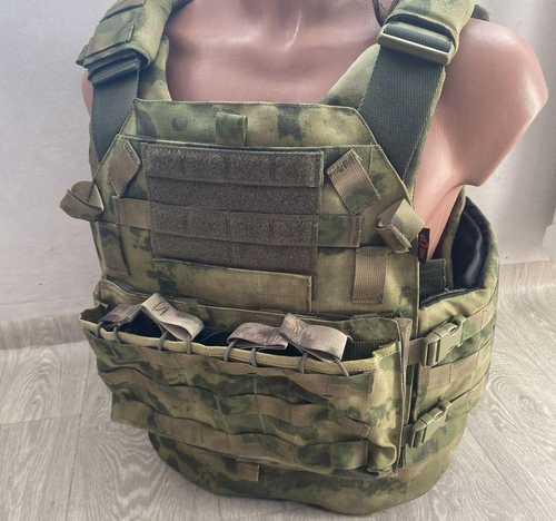 Бронежилет плитник с баллистикой мох