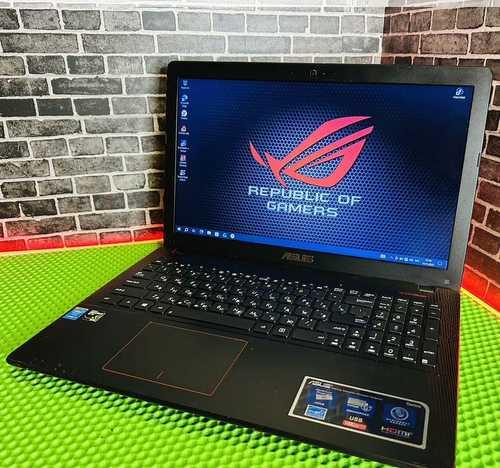 Игровой ноутбук Asus Core i7/4ядра/GTX 4GB
