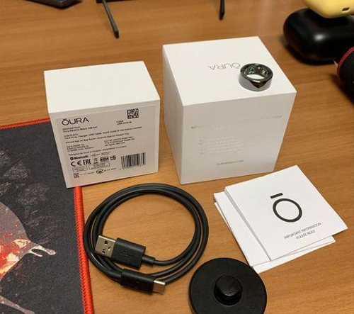 Oura Ring Balance Black US6