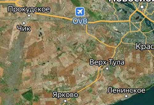 Спутниковые карты для Garmin Новосибирской обл