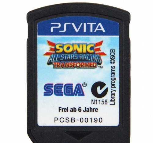 Sonic All Stars Racing Transformed (PS Vita, без