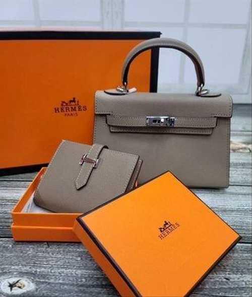 Сумка hermes kelly mini