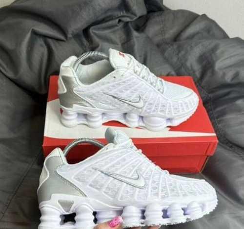 Кроссовки Nike Air Max Shox tl white