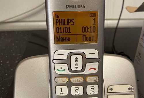 Телефон dect Philips XL3951S с автоответчиком