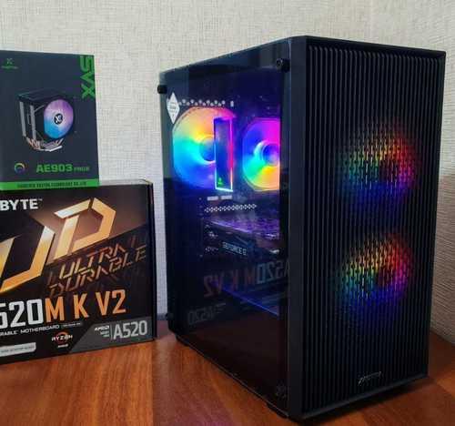 Для игр и дома Ryzen 5, Gtx 1660ti, 16Gb, SSD 512