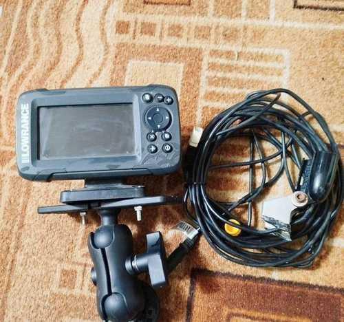 Эхолот lowrance hook2 4x gps