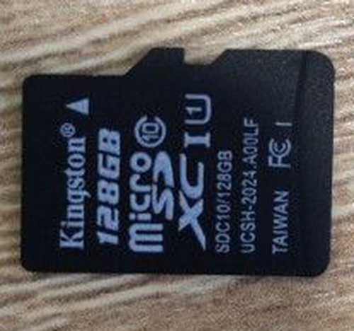 Карта памяти micro sd 128 гб