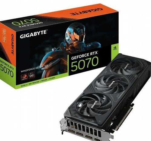 GigaByte GeForce RTX 5070 Windforce 12G 2542MHz