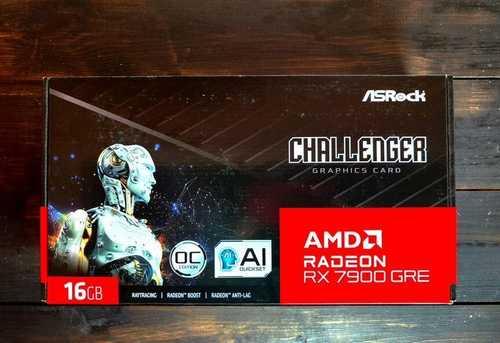 Видеокарта ASRock RX7900GRE challenger OC 16GB