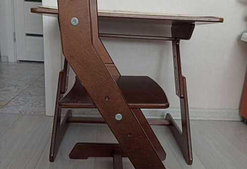 Детский стол и стул Конек Горбунек