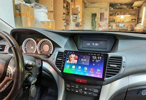 Android магнитола для Honda Accord 8, есть Teyes