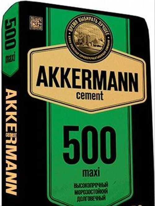 Цемент Akkermann М500 цем II/В-Ш 42.5 Н 50 кг