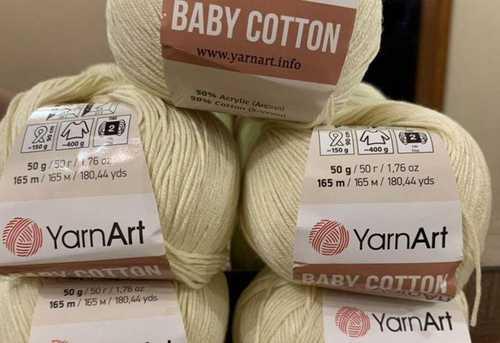 Пряжа YarnArt baby cotton