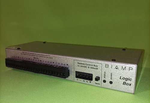 Biamp logic box