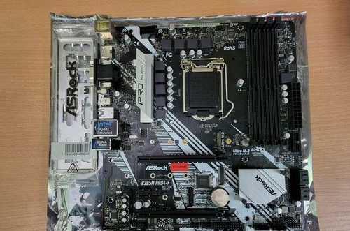 1151-v2 ASRock B365M Pro4-F 4xDDR4 проверка